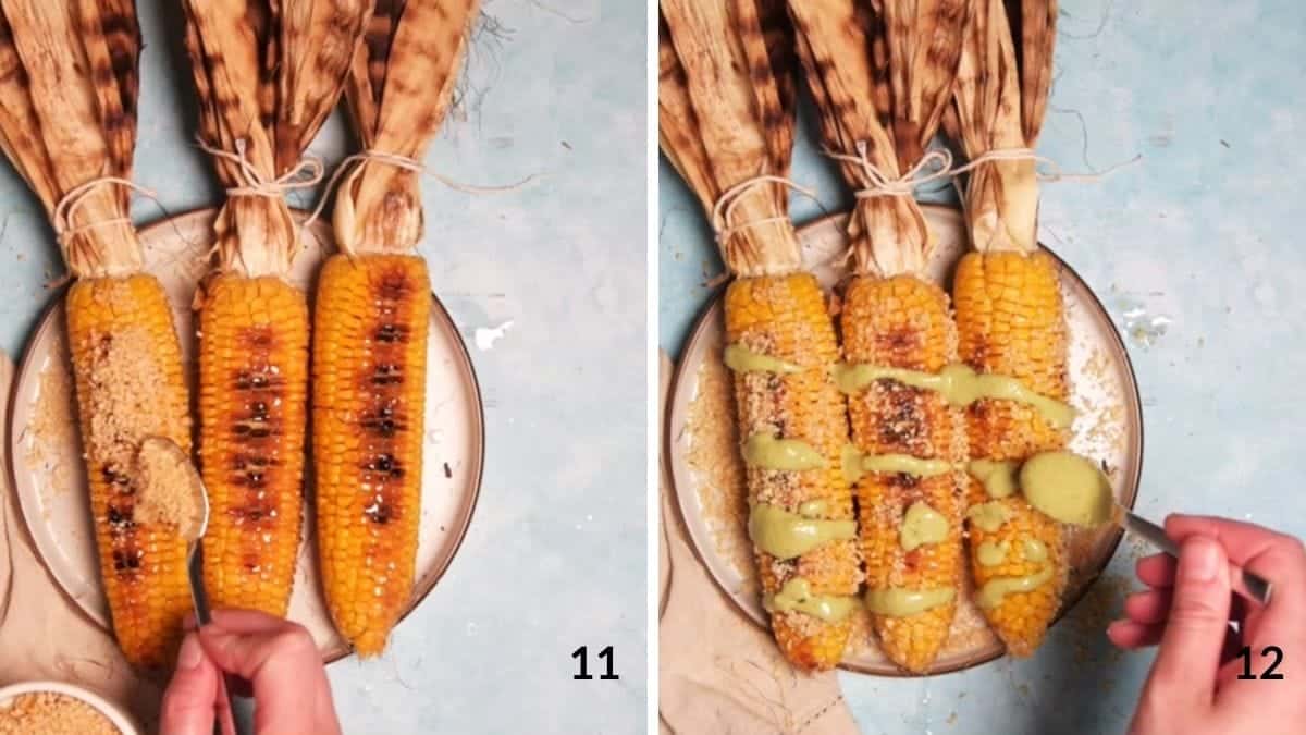 Mesquite-Grilled Corn in the Husk | Ooh La La It's Vegan