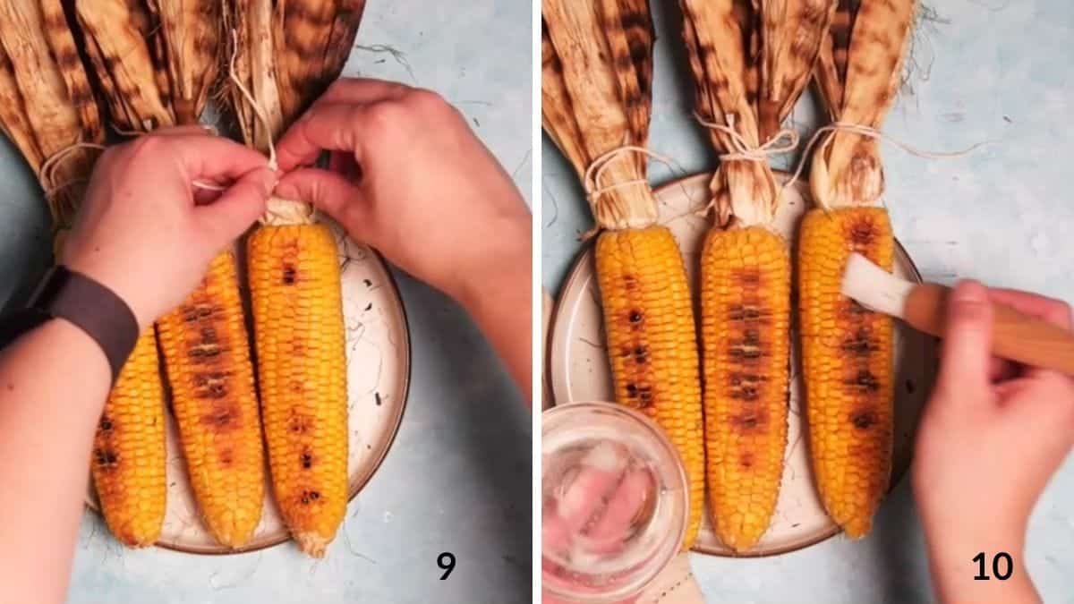 Mesquite-Grilled Corn in the Husk | Ooh La La It's Vegan