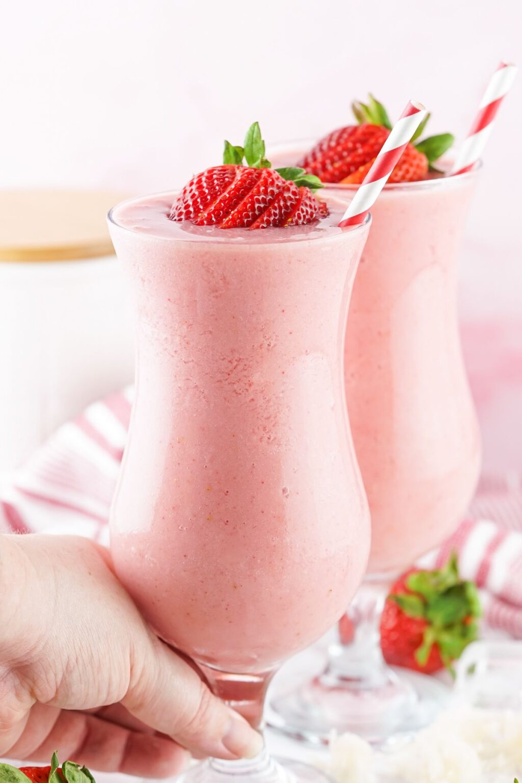 Strawberry Pina Colada Recipe | Ooh La La It's Vegan