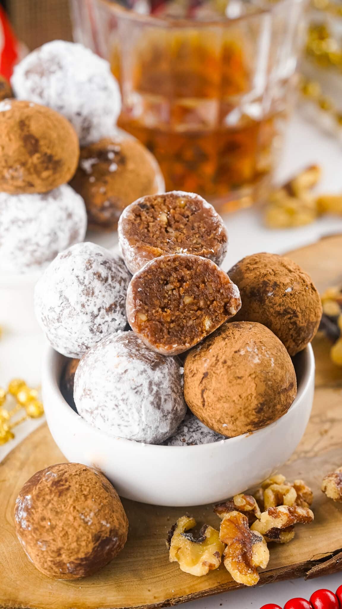 Easy Vegan Rum Balls | Ooh La La It's Vegan