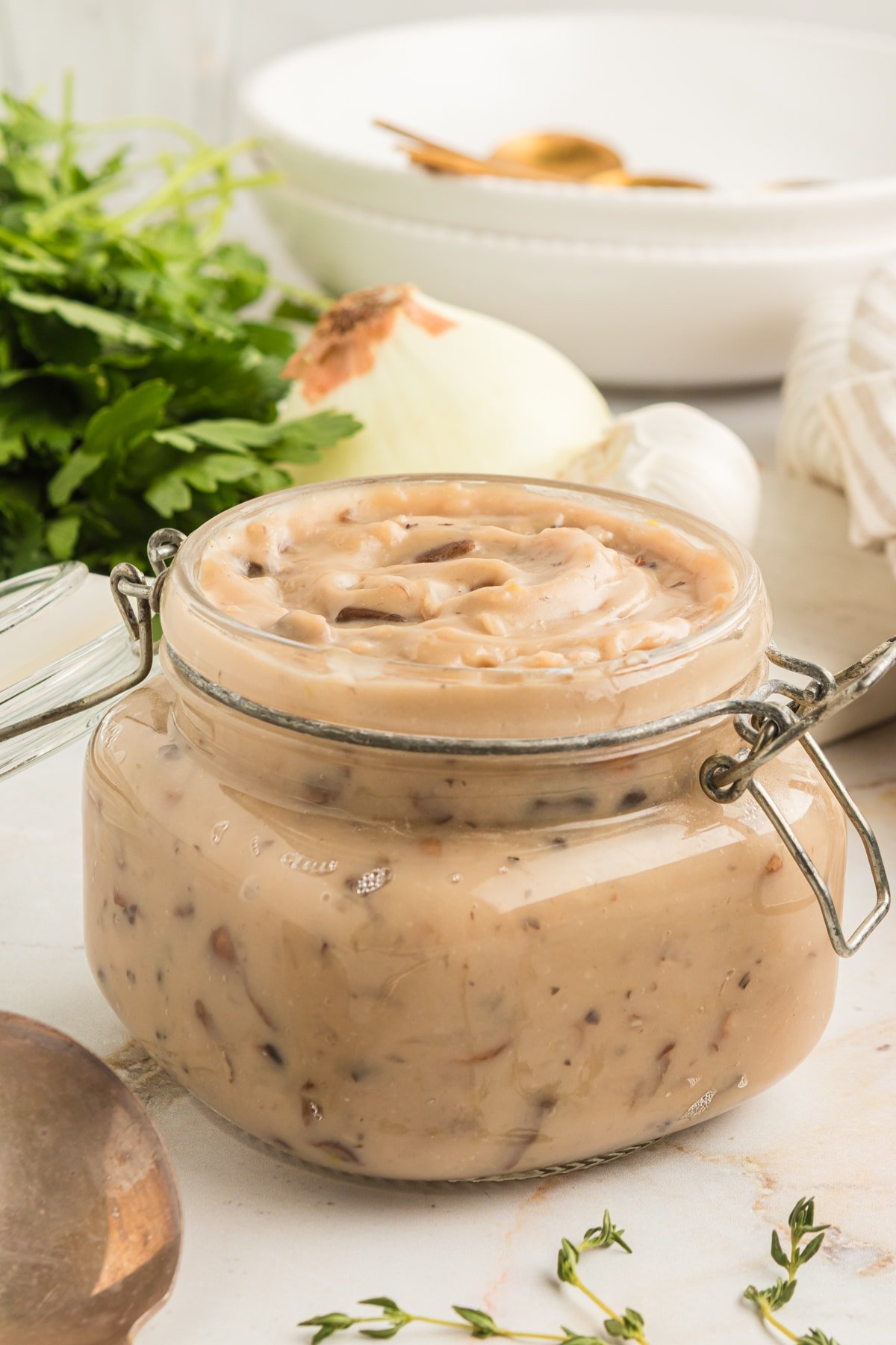 Vegan Condensed Cream of Mushroom Soup Recipe | Ooh La La It's Vegan